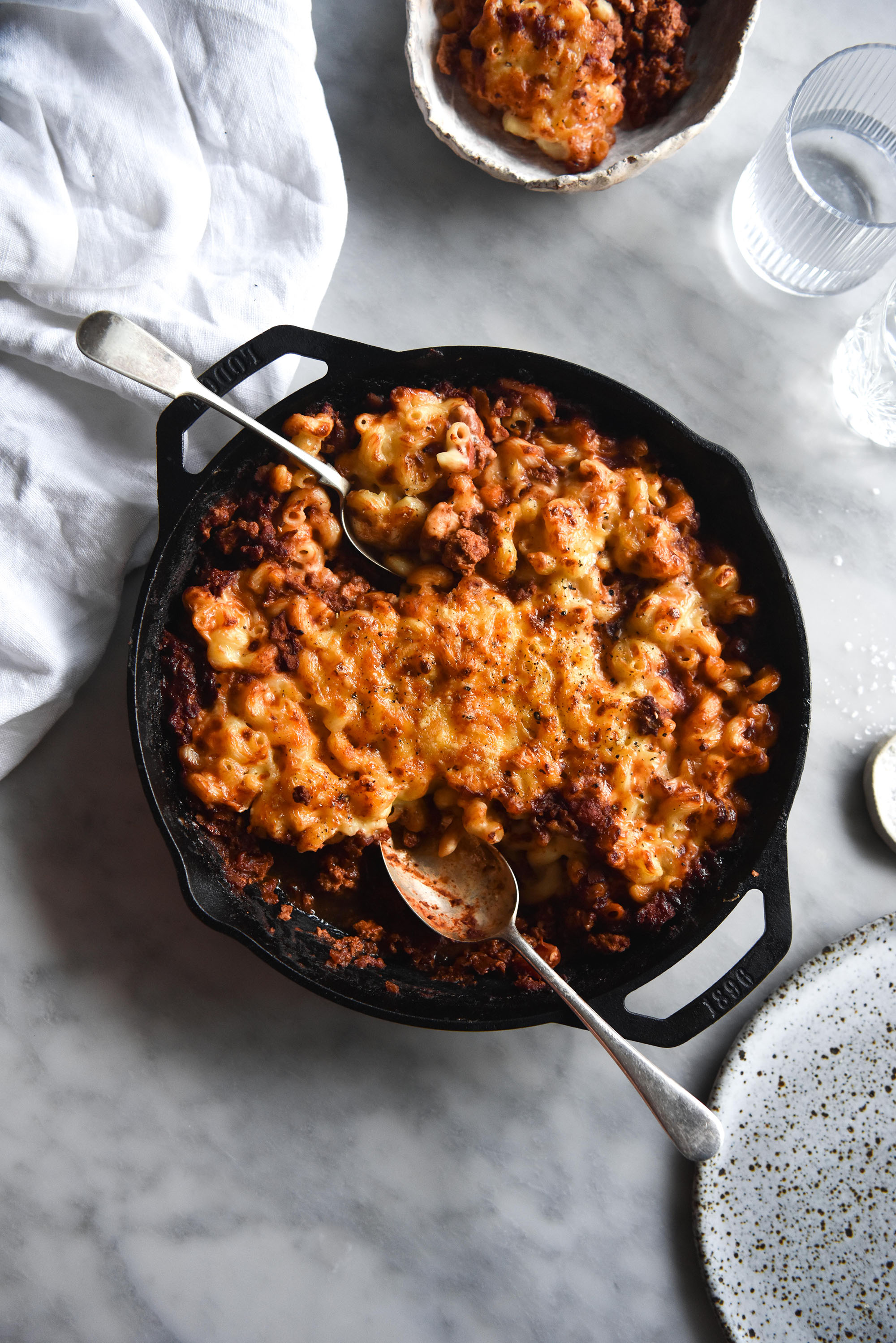 Vegetarian bolognese, mac and cheese bake (FODMAP friendly, gluten free ...