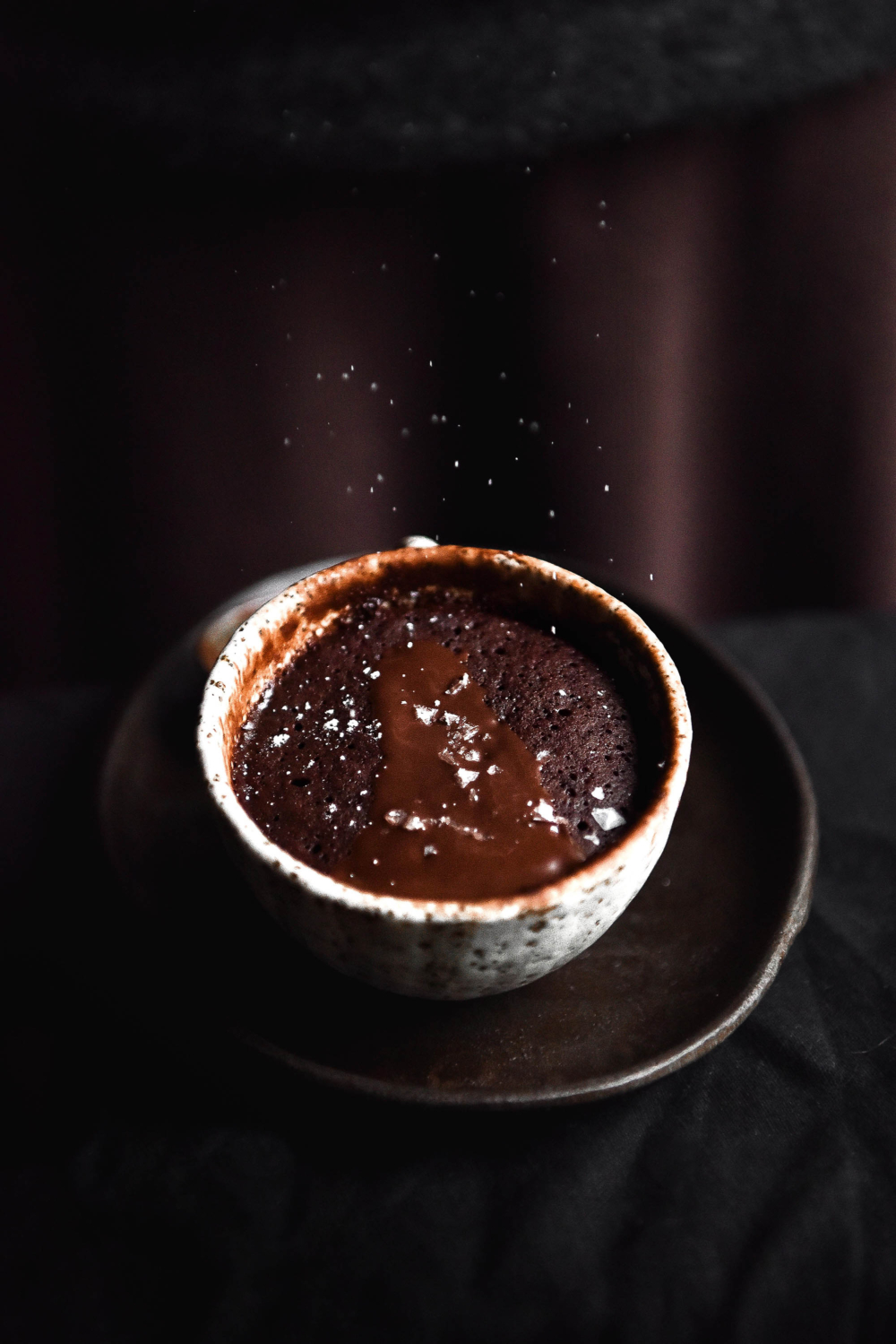 Refined-sugar-free chocolate mug-cake (gluten free, vegan) - George Eats