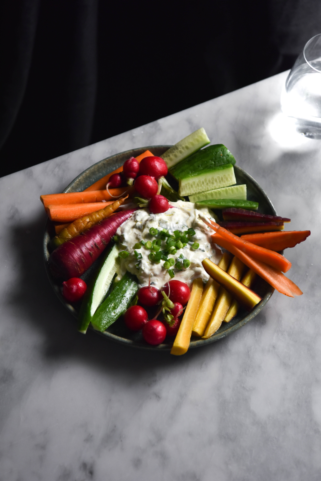 FODMAP-friendly spring onion dip - George Eats