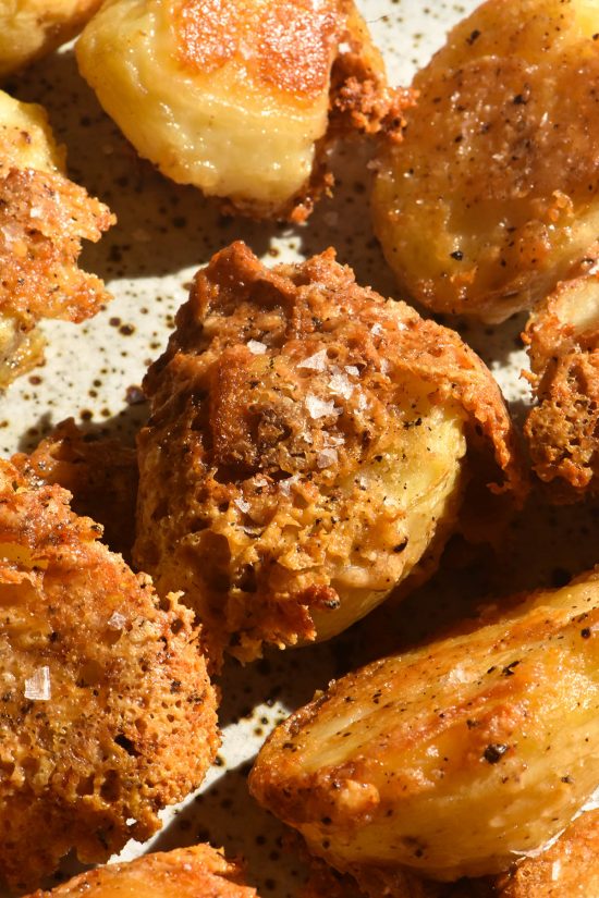 Crispy cacio e pepe potatoes - George Eats