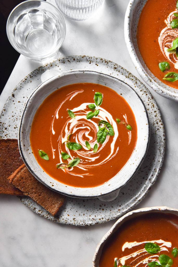 Low FODMAP tomato soup - George Eats