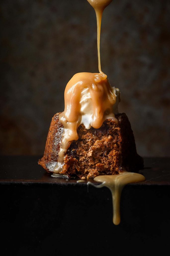Gluten free sticky date pudding (no eggs) - George Eats