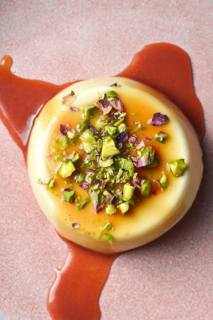 Panna cotta with agar agar - George Eats