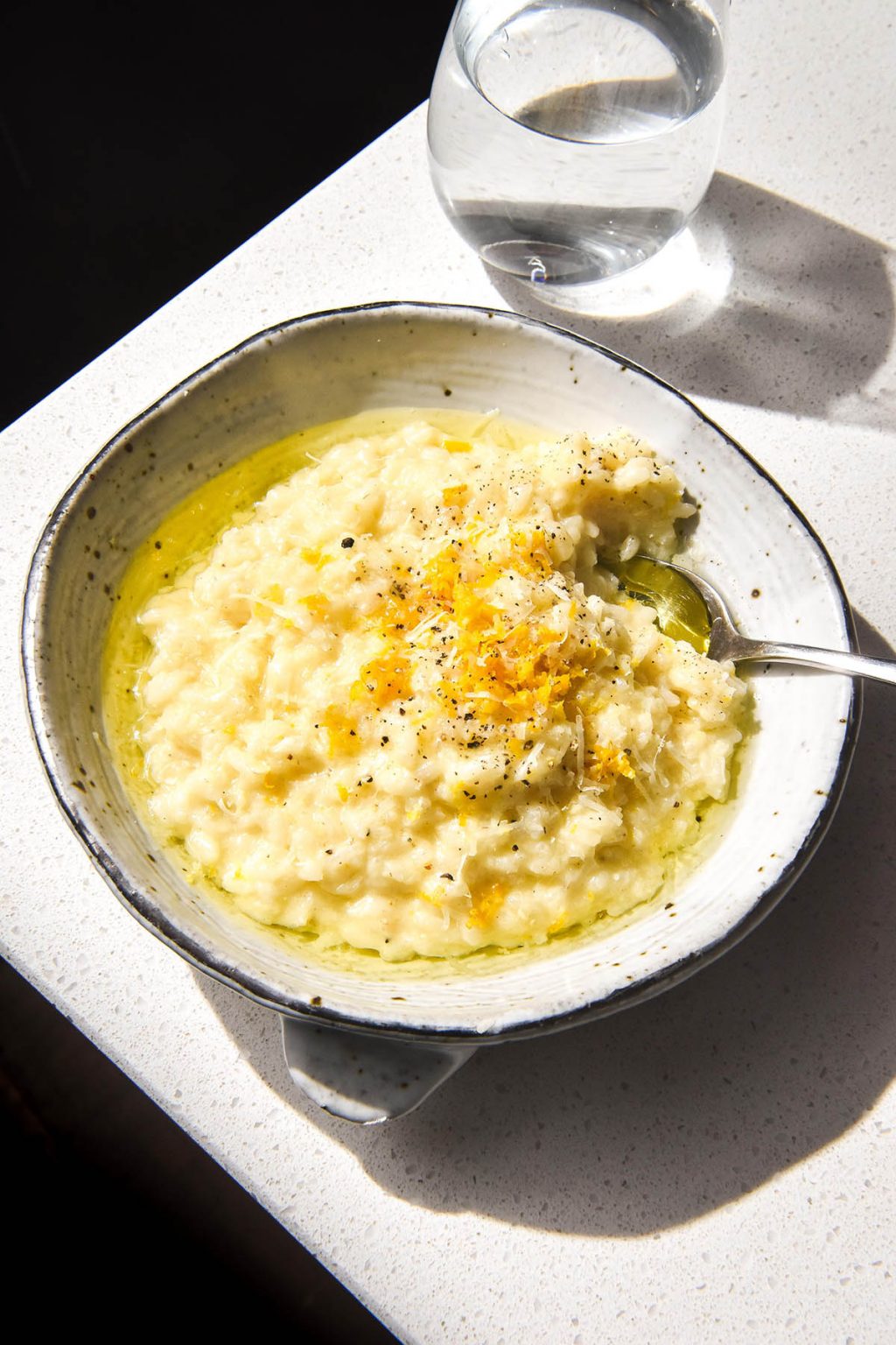 Low FODMAP risotto al limone - George Eats