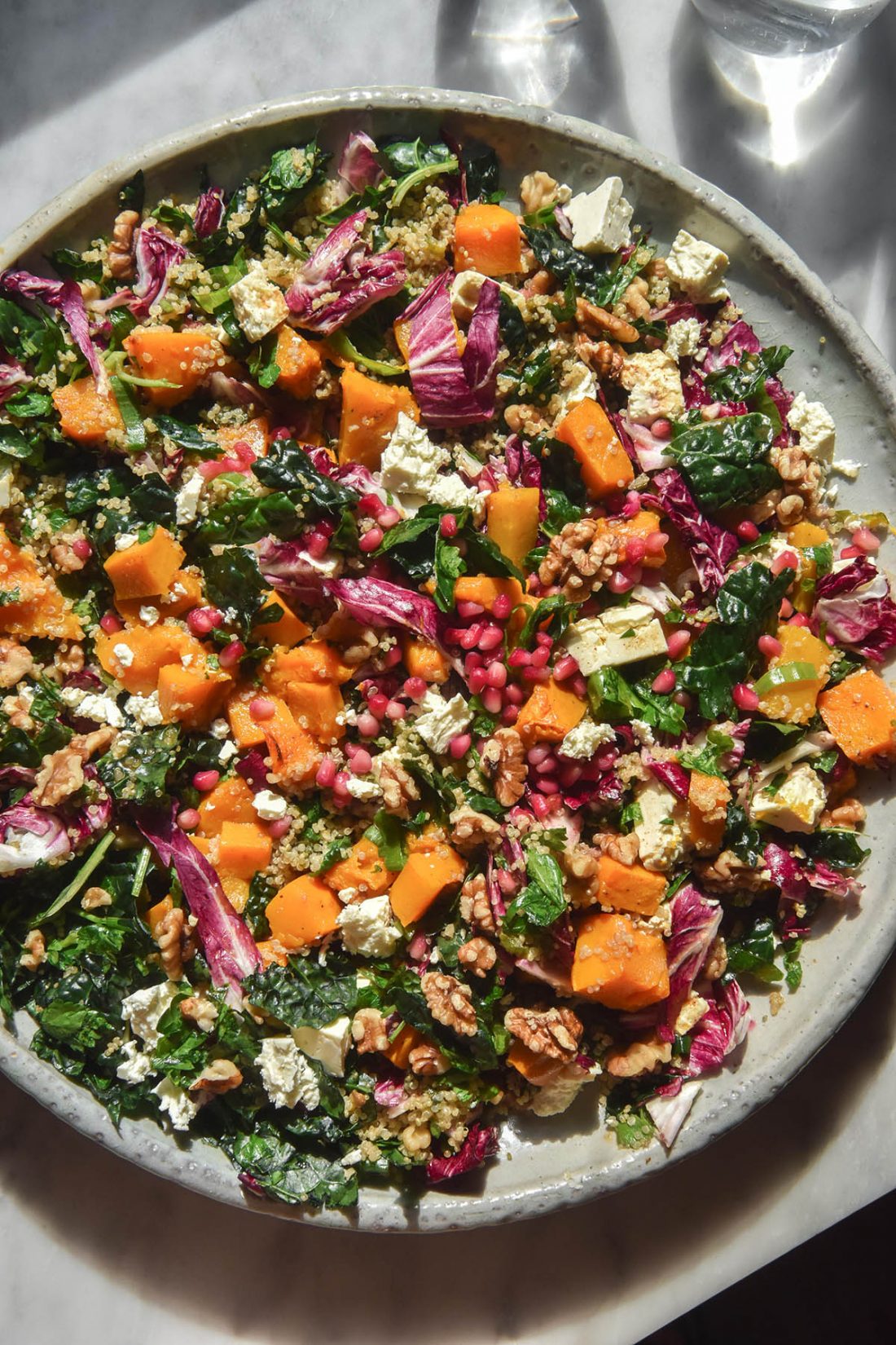 Roasted pumpkin salad with feta - George Eats