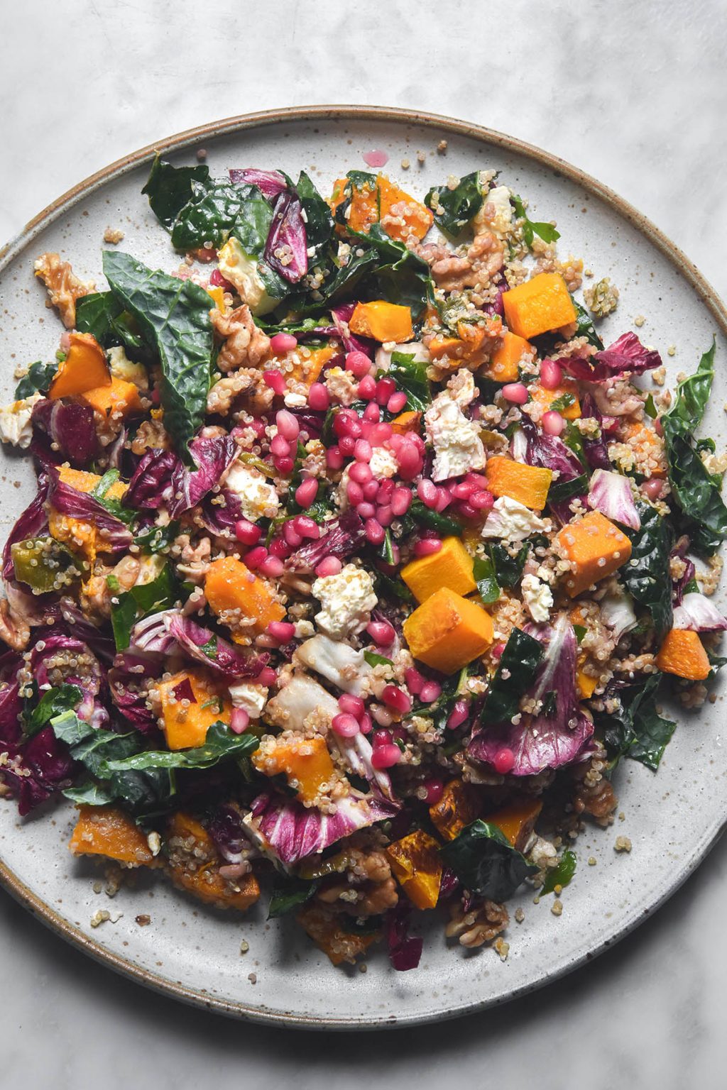Roasted pumpkin salad with feta - George Eats