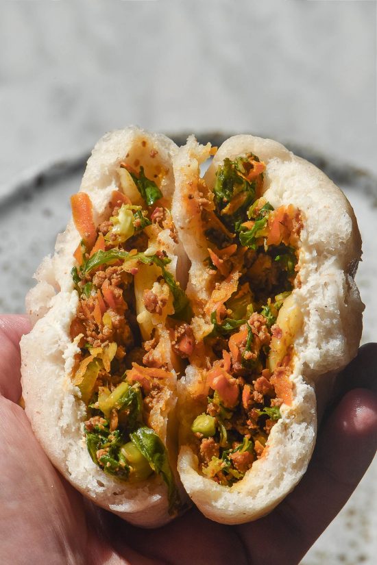 Gluten free steamed buns (no xanthan gum) - George Eats