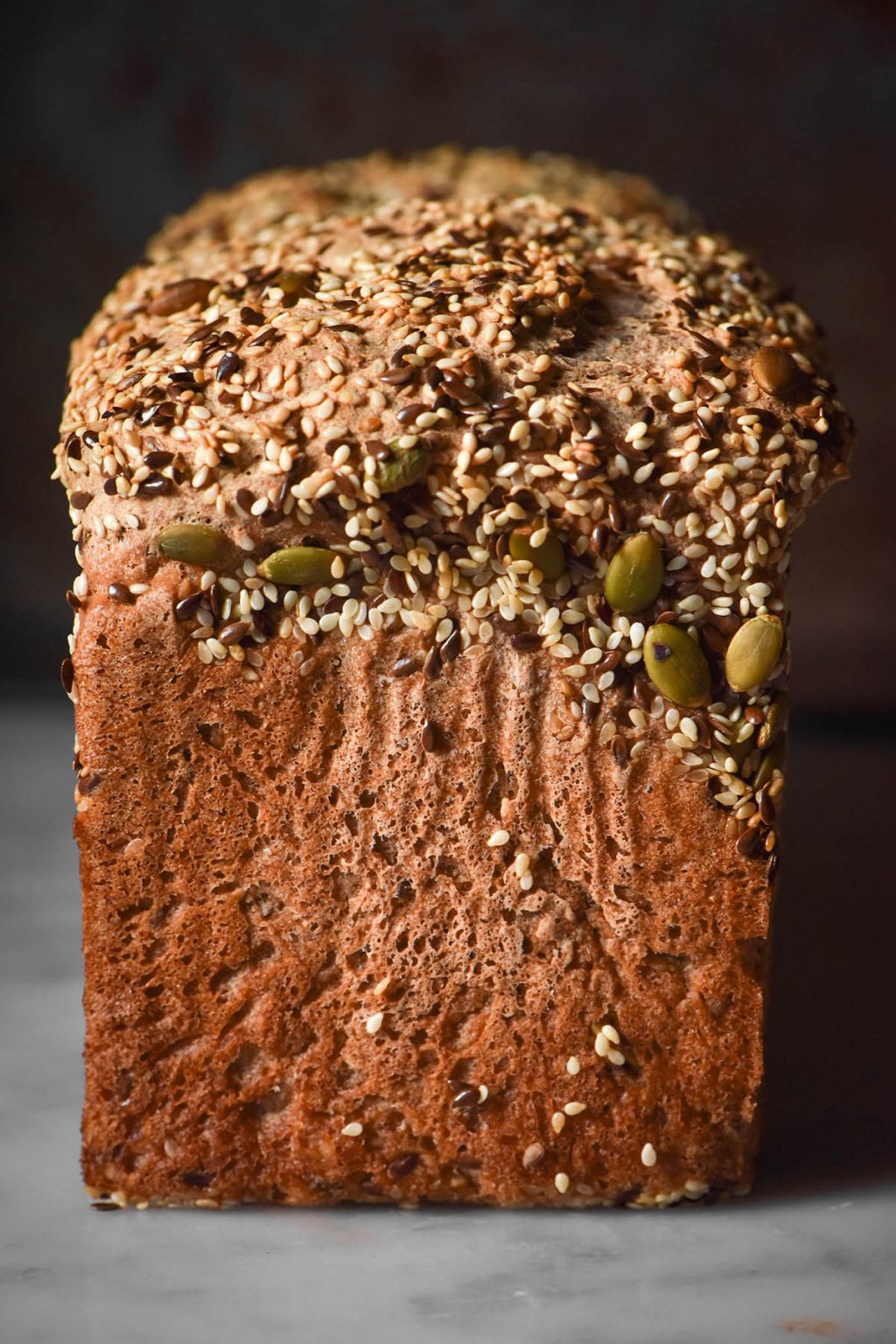 Gluten free seeded bread (no xanthan gum) - George Eats