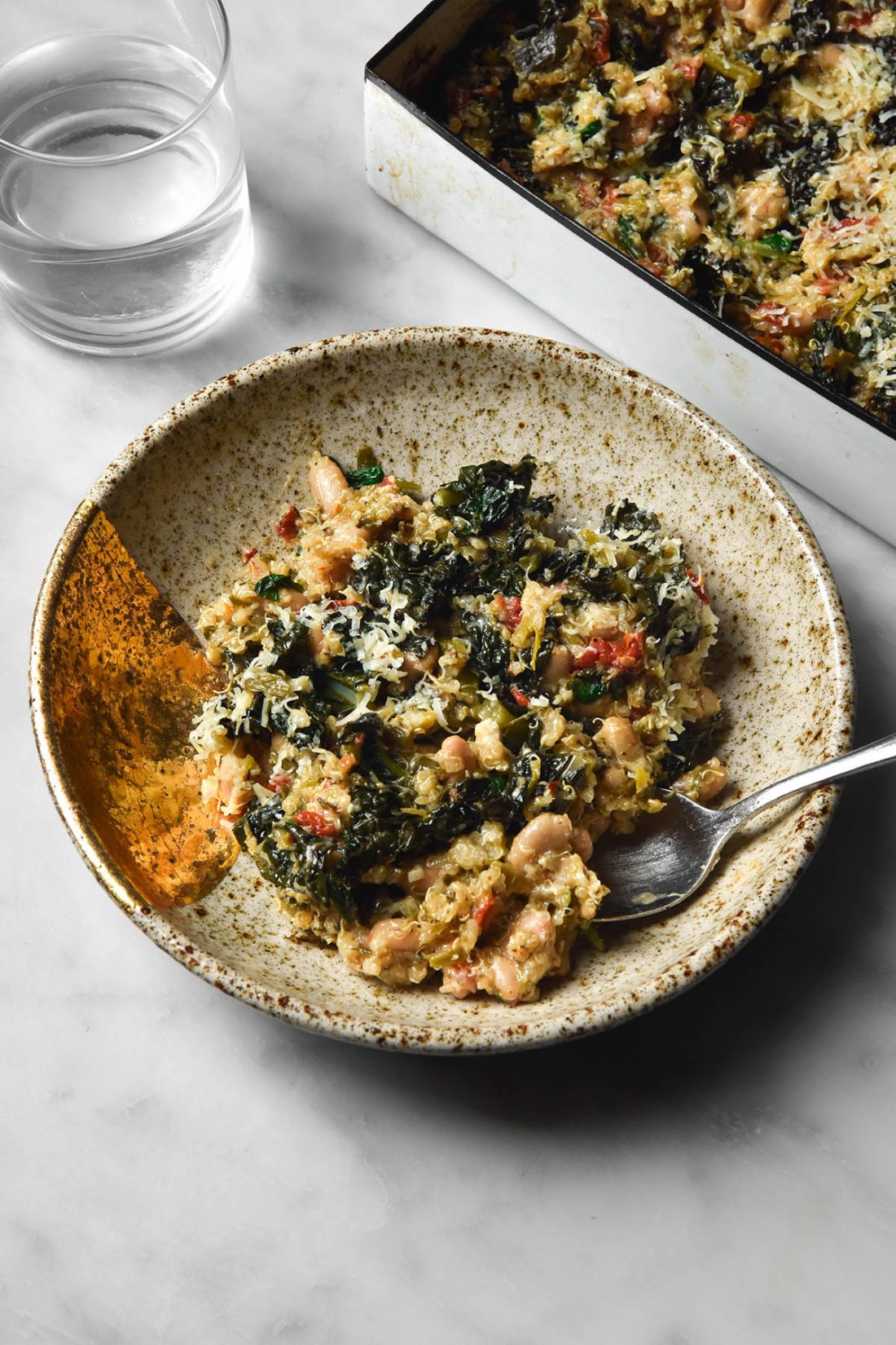 Italian baked quinoa (low FODMAP option) - George Eats