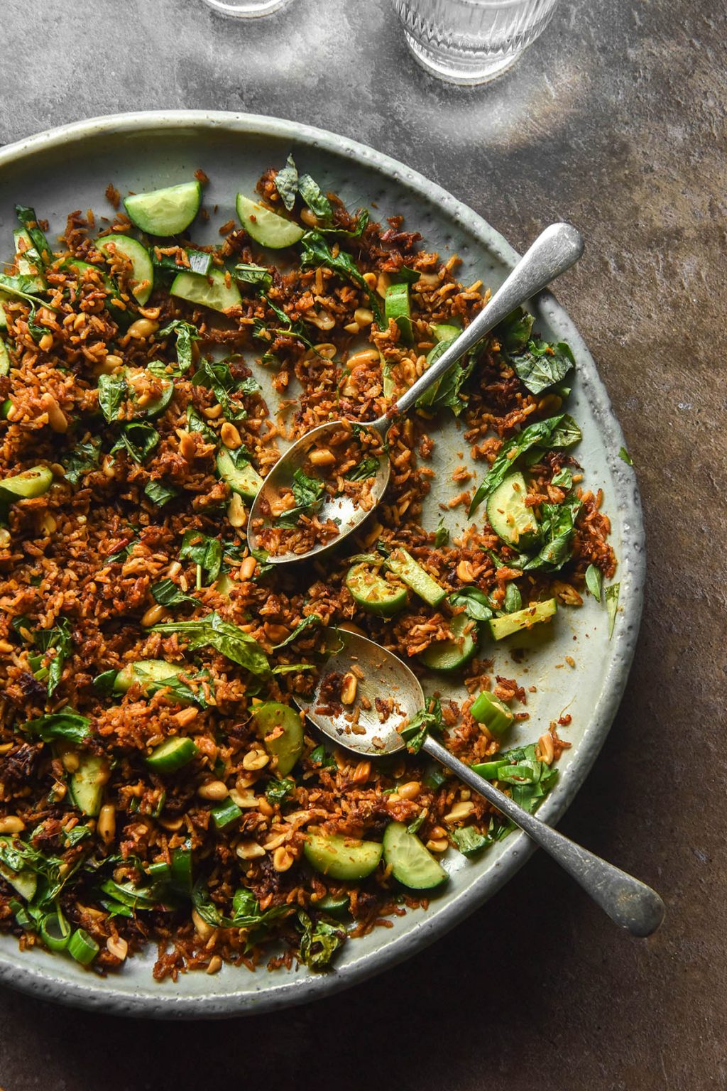 Low FODMAP crispy rice salad (Nam Khao inspired) - George Eats