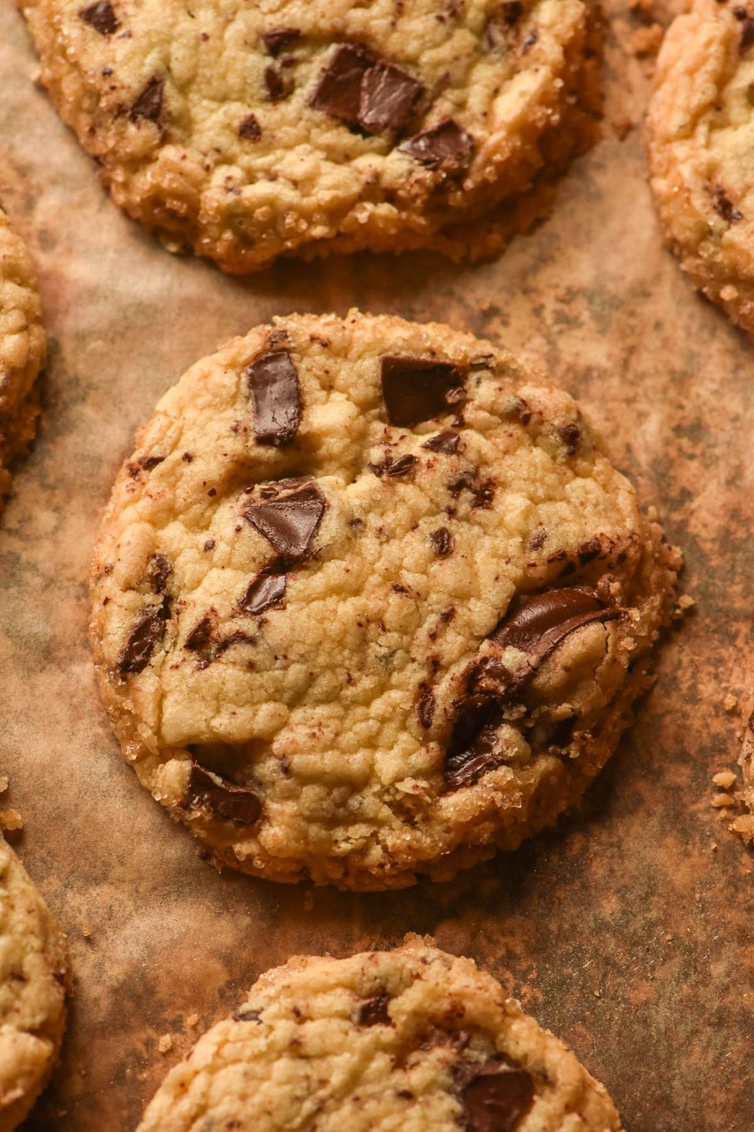 Gluten free choc chip shortbread - George Eats