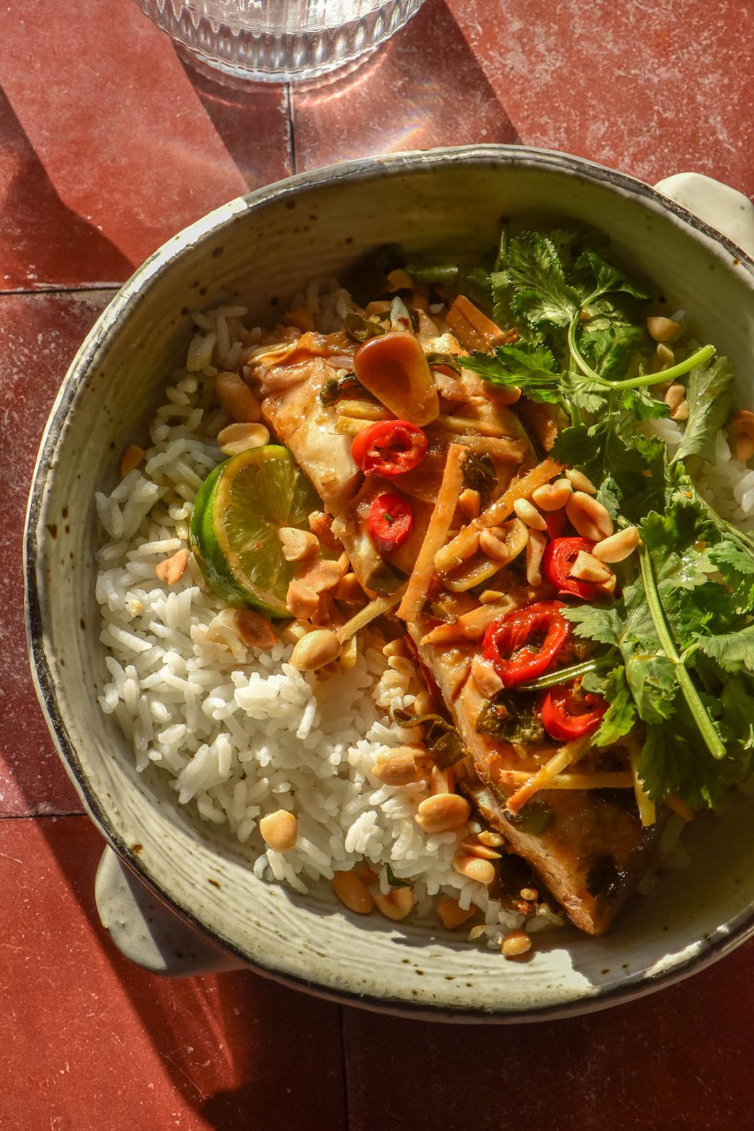 Low FODMAP ginger soy fish parcel - George Eats