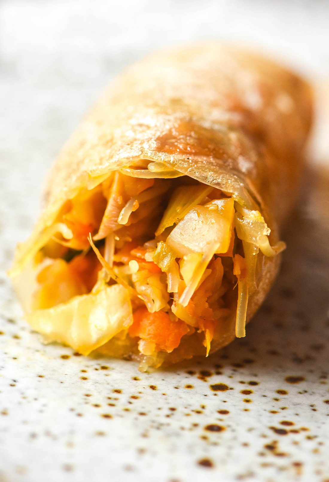 Low FODMAP spring roll filling (vegan) - George Eats