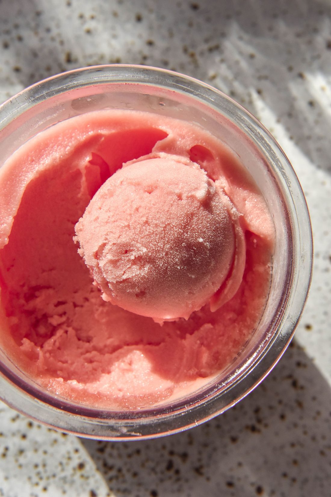 Ninja Creami watermelon sorbet - George Eats