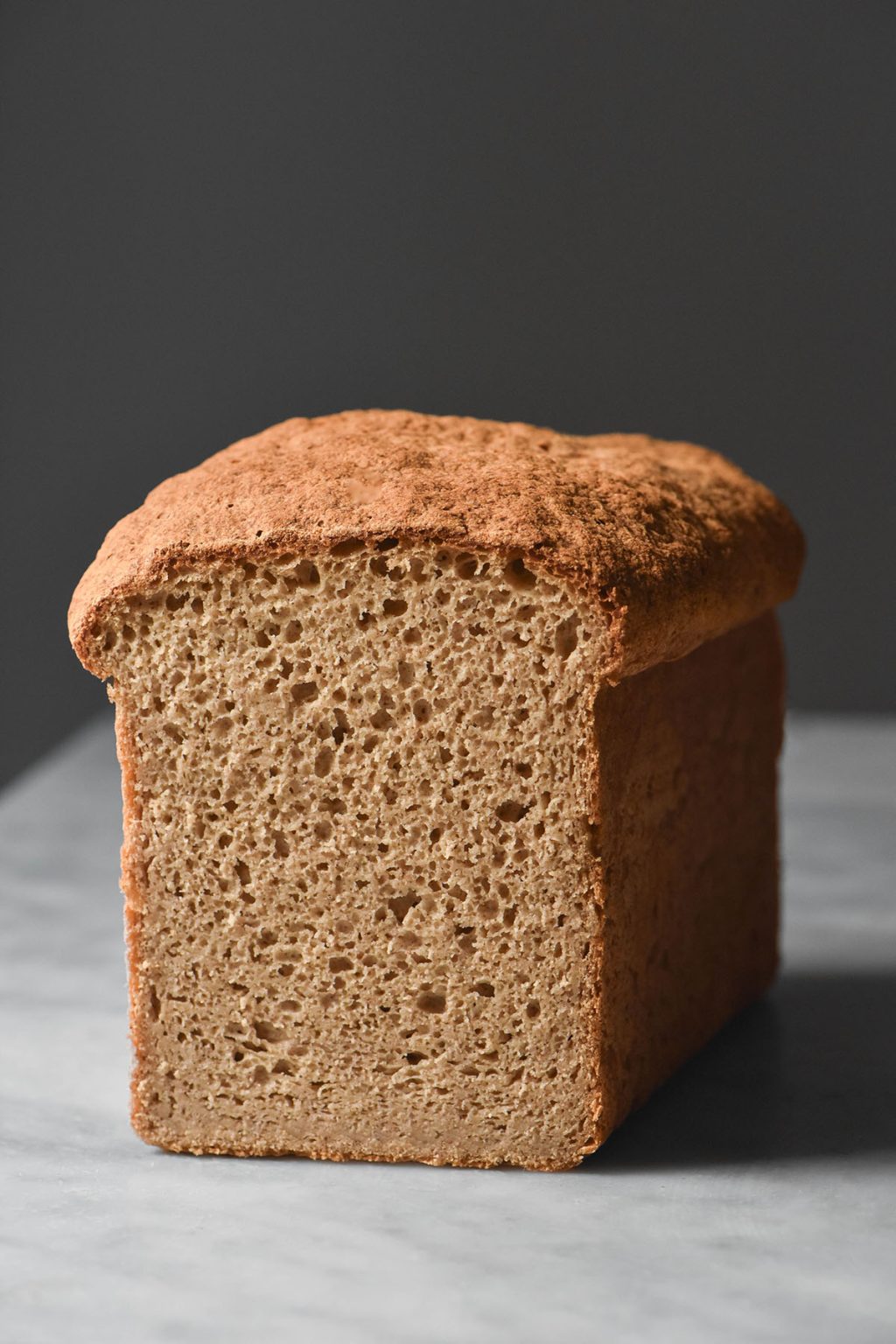 Sorghum bread (gluten free, vegan) - George Eats