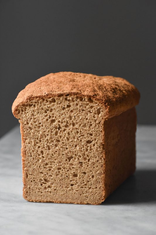 Sorghum bread (gluten free, vegan) - George Eats