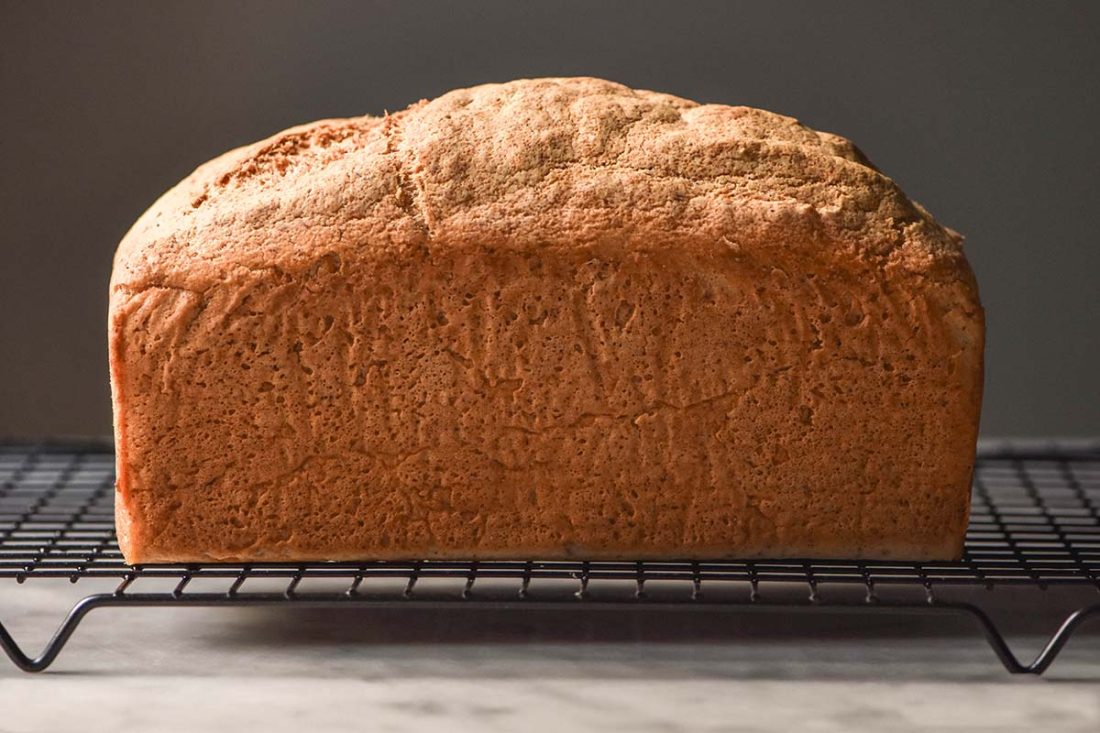 Rice flour bread (gluten free, yeast free) - George Eats